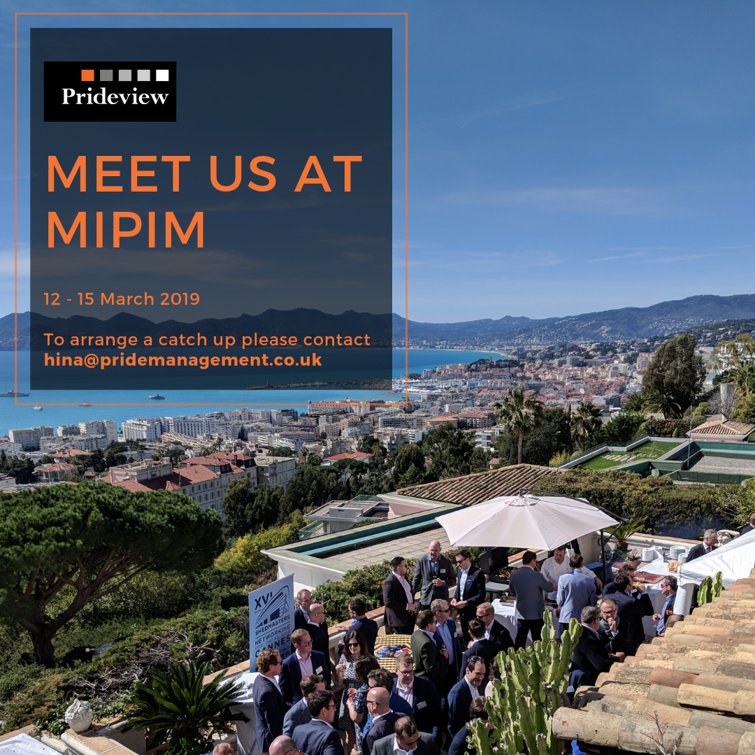 Meet us at MIPIM 2019 | Prideview Group