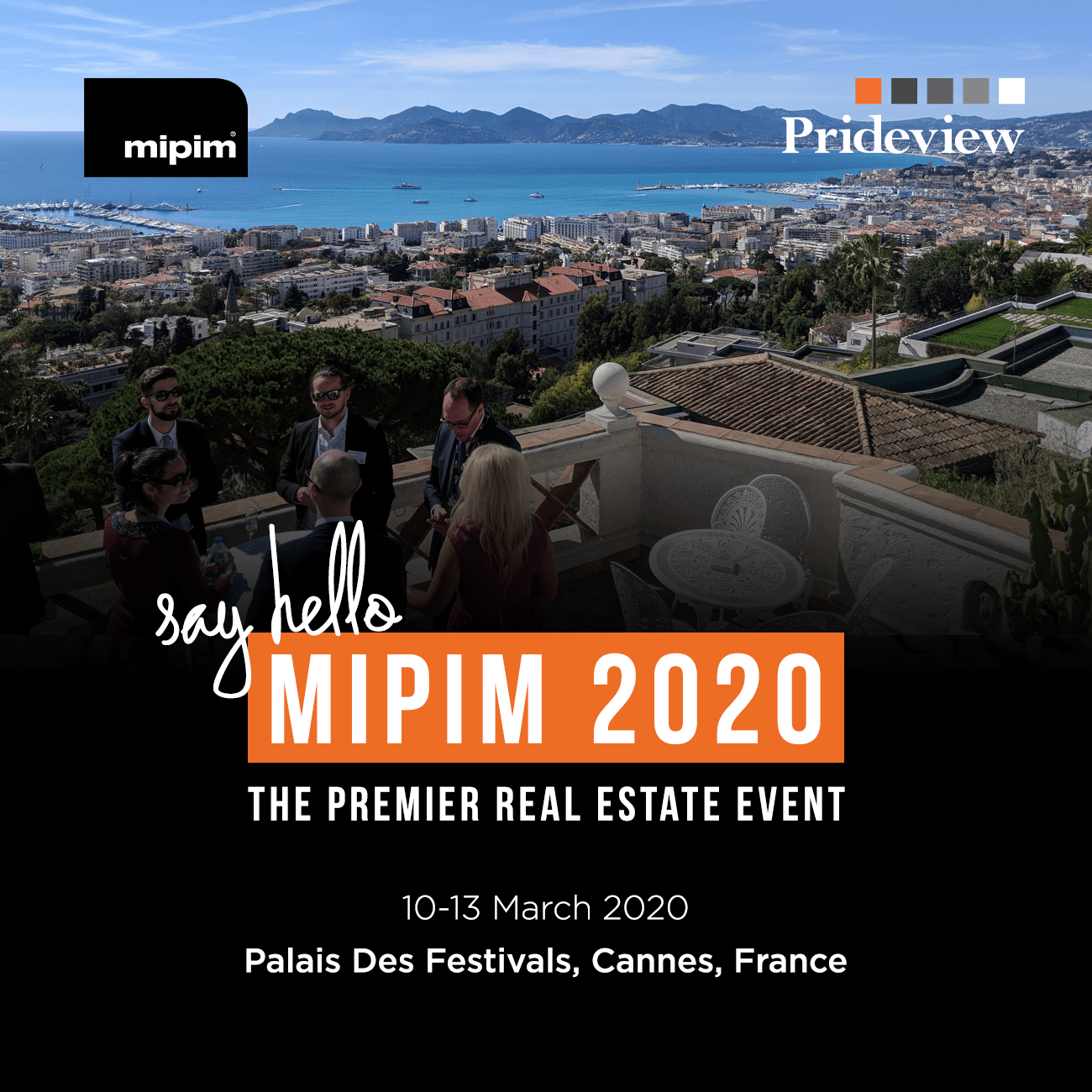 Meet us at MIPIM 2020! | Prideview Group