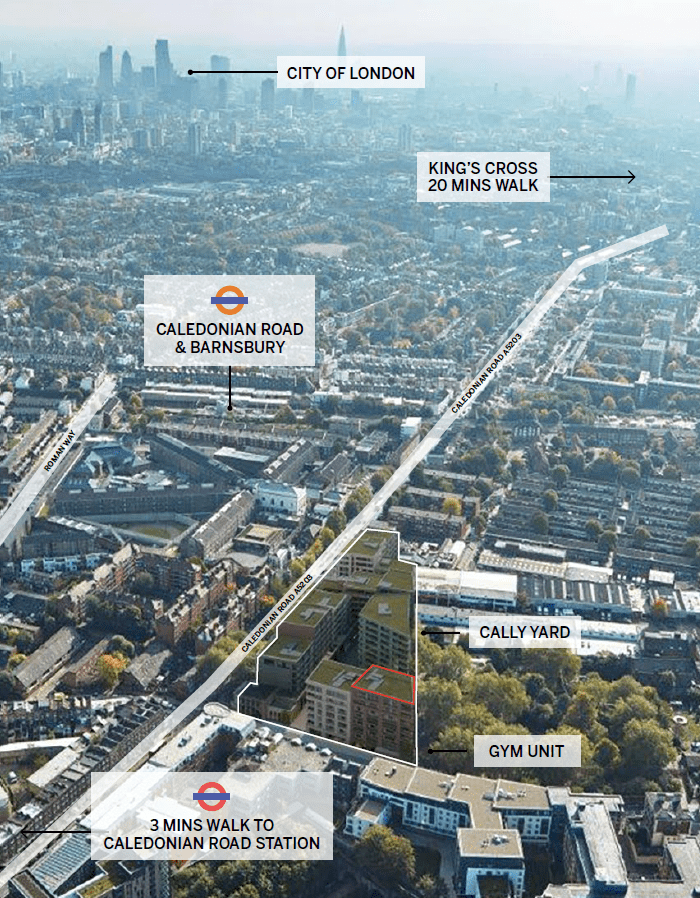 The Gym Group, Cally Yard, Central London > Prideview Group