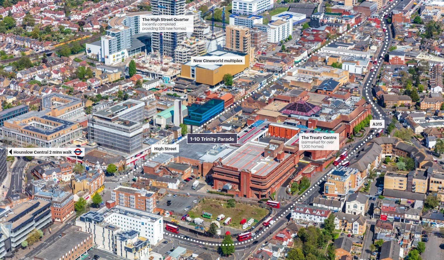 Trinity Parade (6 Shops including Superdrug, Nationwide & Greggs with 2 ...