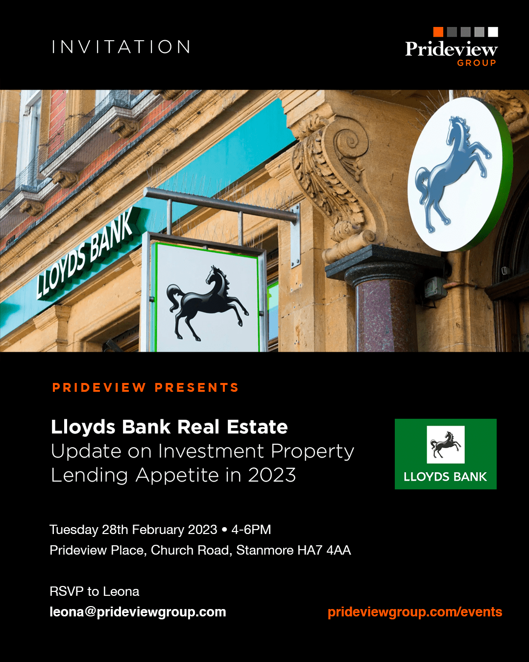 Prideview Presents Lloyds Bank Real Estate | Prideview Group