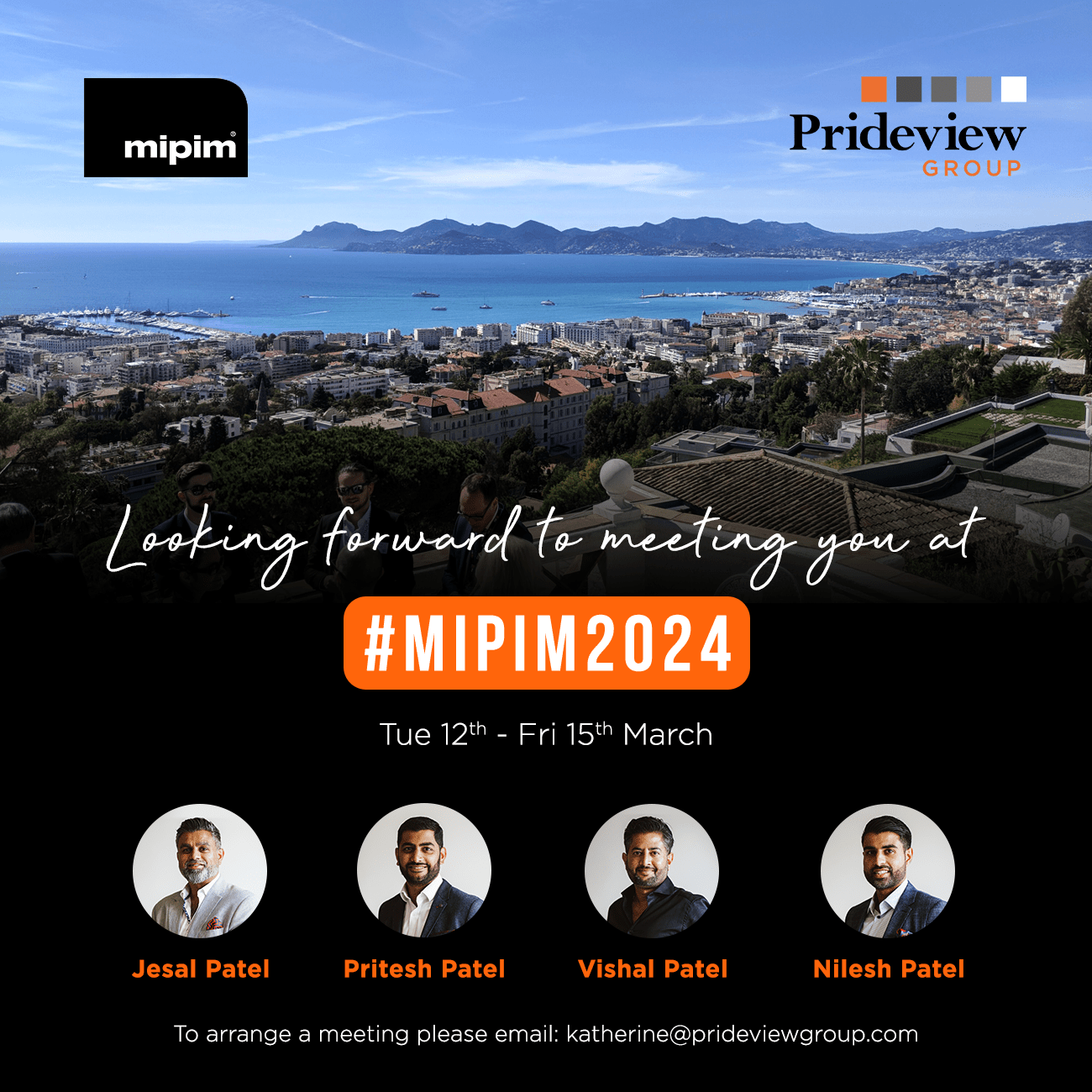 Meet us at MIPIM 2024 > Prideview Group